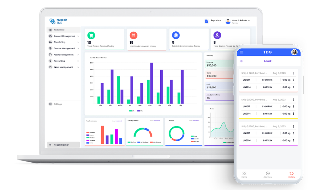 Nutech TMS: Transportation Management Software | All-in-One TMS